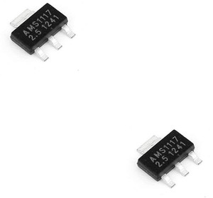 Flyrobo (2 pc) AMS1117-2.5V, 1A, SOT-223 Voltage Regulator IC ...