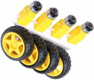 igoy Dual Shaft BO motor with wheel (4 Pcs each) Motor Control ...