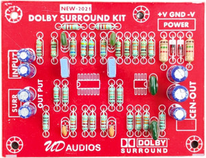 High Tech Surround L-R Rear+CEN Stereo Board,3CH Out Use in SMD IC ...