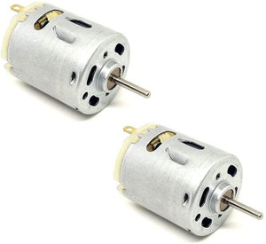 DIYtronics 2 Pcs 12 Volt 385 Motor DC Motor High Power 12v Big Core ...
