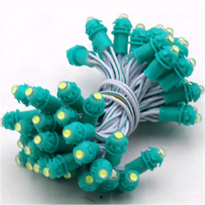 jivith 9mm 3inch GREEN LED 12VDC serial decorative light Light ...