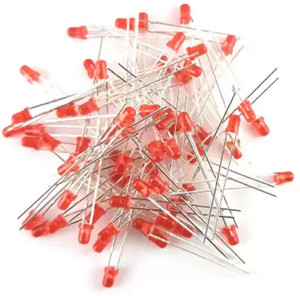 ELPH 3mm LED Red Pieces 100 Electronic Components Electronic Hobby Kit ...