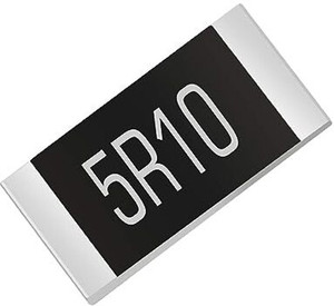 Tayal 5R1 Ohm 1% 0.25W SMD-1206 Package Resistor - 100 No's Fixed ...