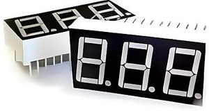 R&D 0.56 inch 3 Digit 7 Segment Display PACK OF 2 Electronic Components ...
