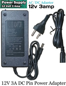 Divinext With Lead 12 Volt 3 Amp 36 Watt Power Supply AC to DC SMPS ...