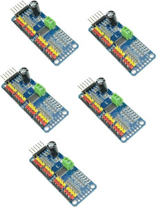 INVENTO 5Pcs 12 Bit 16 Channel PWM Servo Driver Shield IIC interface ...
