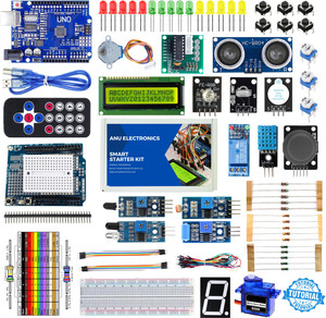 AnuElectronics Smart Starter Kit for Uno R3 Compatible with Arduino ...