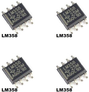 Flyrobo (4 Pcs) Pro3D LM358 SMD IC - Low Power Dual Op-Amp IC ...