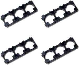 Flyrobo (4 pc) 18650 3Ã—1 Battery Cell Spacer Holder - - Electronic ...