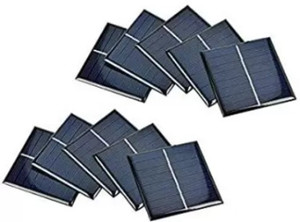 AQBP Pack of 10 Solar for DIY Square Shape Mini Solar Panel Electronic ...