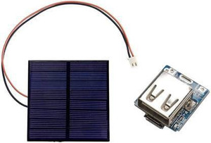 NIHAKA 6V-100 MAH Solar Panel With 5V Power Module Battery Charging ...