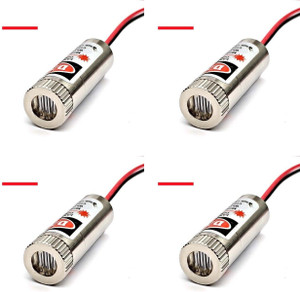 Flyrobo (4 Pcs) Pro3D SYD1230 12mm 650nm 5mW Red Line Laser Module ...