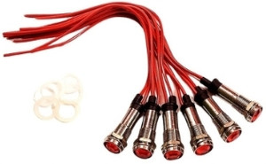 Esptronics Pack of 6 Panel Mount Neon Light Bulb Indicator Lamp Led ...