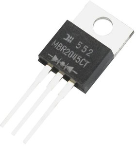 NexElectronic MBR2045 Schottky Diode (PACK OF 5) Electronic Components ...