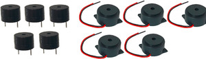 Technical hut 5 Pieces Big Piezo Buzzer With Small Buzzers for projects ...