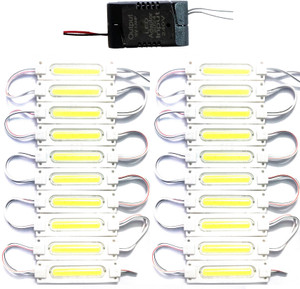 Steko (20-Pieces) White DC 12V 2 Watt Capsule Shape LED Module + DC 12 ...