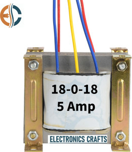 Electronics Crafts 18V Transformer 18 0 18 5Amp power full Power Supply ...