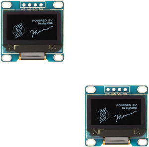 Flyrobo (2 pc) Pro3D OLED 0.96 inch 4 pin I2C 128 X 64 DISPLAY MODULE ...