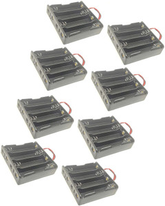INVENTO 8pcs 18650 Battery Holder Case 4 cell Battery Box 4 slot ...
