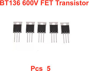ELPH BT136-600E 600V 4Amp High Switching Speed Silicon TRIAC Pieces 5 ...