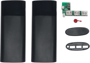 DHRUV-PRO Power Bank Kit,Charger Outer Case,Plastic Shell Box with 3 ...