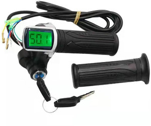 Hello Electric 24V/36V/48V Electric Bike Throttle with LCD Battery ...