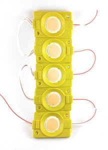 SMG 5 Pics 2.4 Watt 12 Volt DC YELLOW Color Coin Light Electronic Hobby ...