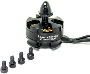 Flyrobo Ready To Sky MT2204-2300KV Brushless Motor CW(ClockWise ...