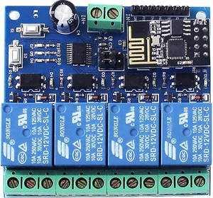 Robocity ESP8266 ESP01 5V WIFI 4 channel Module For Internet of Things ...