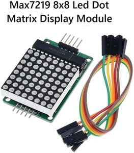 SG Flash PREMIUM MAX7219 8x8 Dot LED Matrix Module Display Lights ...