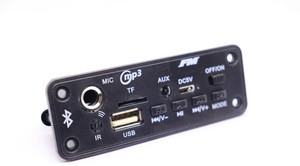 Electronics Crafts 5VOLT BLUETOOTH MODULE WITH MIC SLOT , TWO 5 W ...