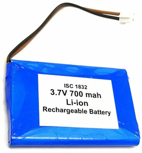 INVENTO 3.7V 700 mAh Li-ion Rechargeable Battery Pack 48x34x6mm ...