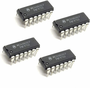 INVENTO 4Pcs CD4082BE MC14082BCP 4082 IC Logic Gate IC AND Gate, CD4082 ...