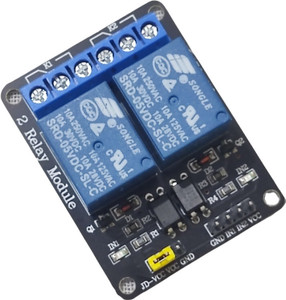 CRAZY SAMAN 2 Channel Relay Switch Module 5V 10A 5 Volt Shield Board ...