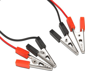 Electronic Spices 35mm Double ended crocodile alligator clip with Red ...