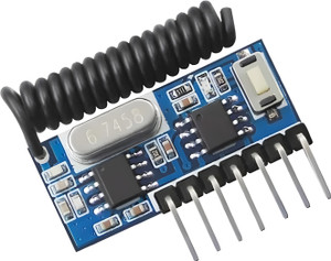 Robo Ocean RX480E Qiachip [Pack of 1] 433MHz 4-Channel RF Receiver ...