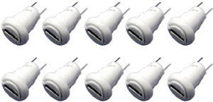 Steko 10 Pieces Micro USB V8 Female Panel Mount Connector For PCB ...