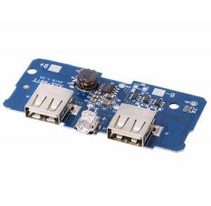 Prowans Dual USB 5V 2A Power Bank Charging Module Step Up Boost Power ...