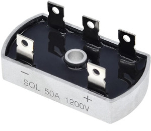 amiciSmart 3-Phase Bridge Rectifier with Aluminum Case, 50A 1200V AC to ...