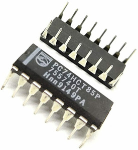INVENTO 2Pcs 7485 IC Comparator, 74HCT85, Magnitude, 4 Channels, 4bit ...