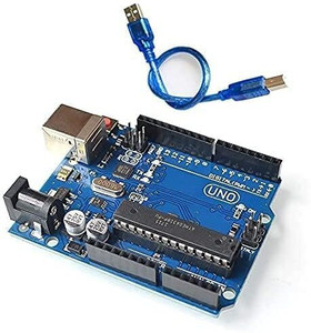 KNOWLEDGE KNOTS Arduino UNO R3 Development Board Electronic Components ...