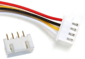 Ihc RMC Relimate 4 Pin Connector Male-Female Pair With Cable 5pcs ...