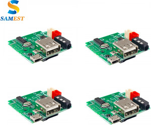 samest Speaker Board, 5V-12V Bluetooth Amplifier FM USB AUX Card ...