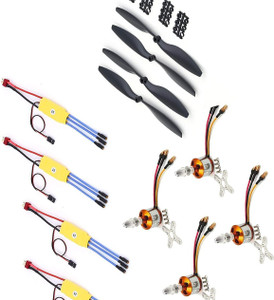 INVENTO 4Pcs 2500KV BLDC Brushless Motor + 30A ESC + 9045 9x4.5 9 inch ...