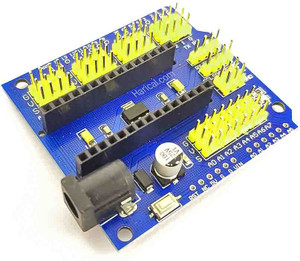 Harical Arduino Nano 328P Expansion Adapter Breakout Board IO shield ...