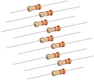 INVENTO 250Pcs 2.2Ohm Carbon Film Resistor 1/4W Resistance 0.25Watt ...