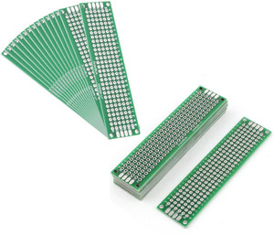 Aktronics 2x8cm Double Sided PCB Board Universal Printed Circuit Proto ...