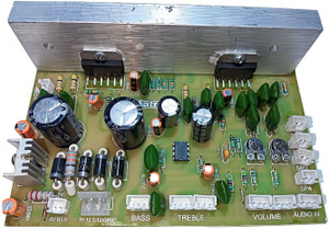 RS SATRON TDA 7265 dual IC 4.1 Channel Home Theater Tower Amplifier 200 ...