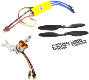 INVENTO 1Pcs 800KV BLDC Brushless Motor + 40A ESC + 10inch Propeller ...