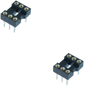 Flyrobo (2 pc) 6 Pin Machine tooled IC Socket (Round IC Base ...